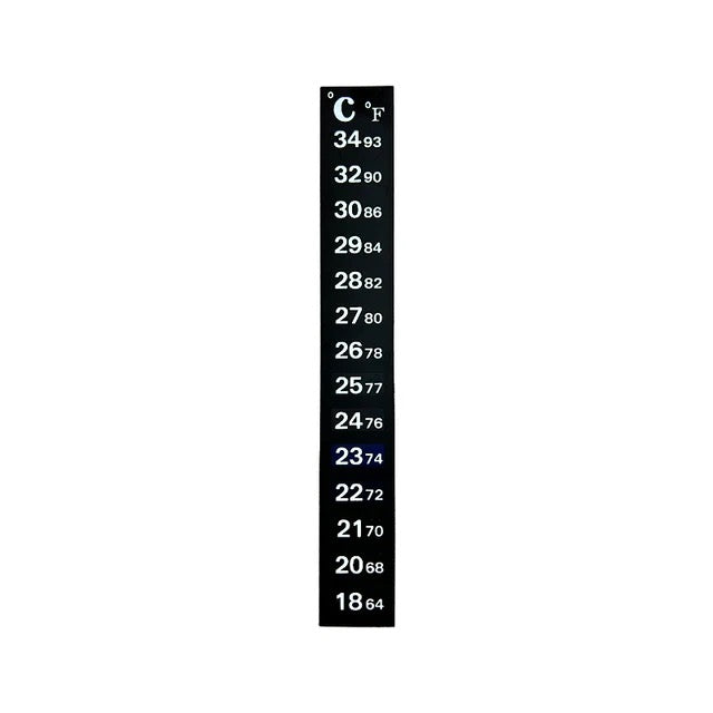 Liquid Crystal Thermometer 18-34 Celsius/Fahrenheit – Hopback Homebrew ...